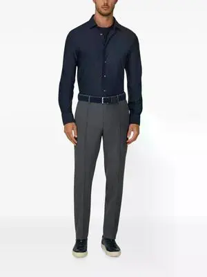 Boggi Milano Technical Wool Trousers
