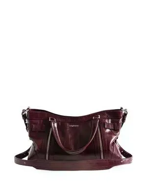 Zadig&Voltaire Madison Small Vintage Patent Bag - Red