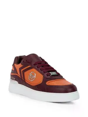 Philipp Plein Low-top Pit-$top Deer Leather - Red