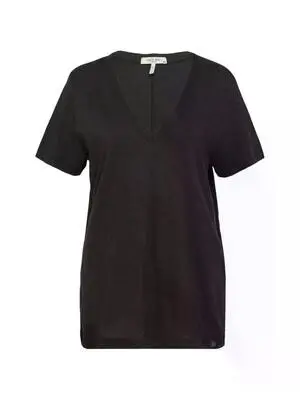 Rag & Bone Slub-texture V-neck T-shirt - Black