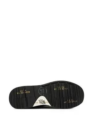 Premiata Mick Shearling-lined Leather Sneakers