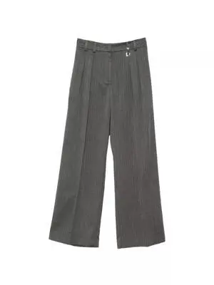 Patrizia Pepe Herringbone Pleated Trousers