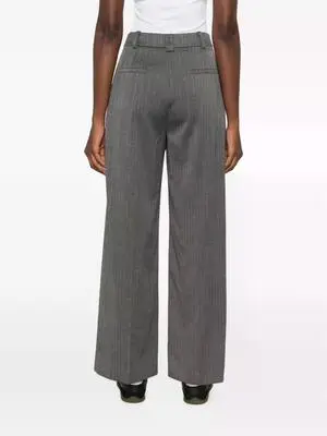 Patrizia Pepe Herringbone Pleated Trousers