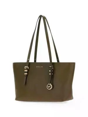 Michael Kors Medium Quinn Pebbled-leather Tote Bag