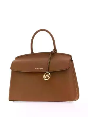 Michael Kors Hamilton Logo-plaque Leather Tote Bag