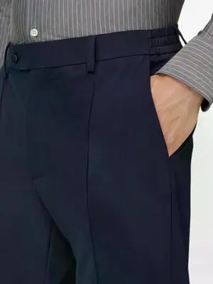Boggi Milano Trousers In Technical Wool