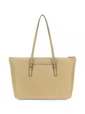 Michael Kors Large Quinn Pebbled-leather Tote Bag - Neutrals