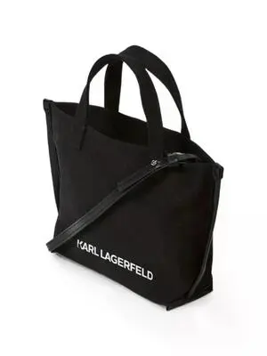 Karl Lagerfeld Small Ikon Rhinestones Shopper Bag