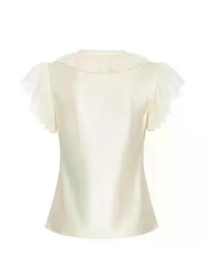 Ulla Johnson Ilyana Ruffled Silk Blouse