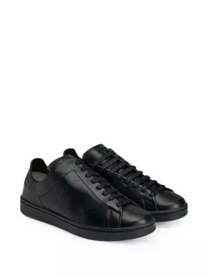 Y3 Stan Smith Perforated-detail Leather Trainers