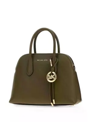 Michael Kors Freddie Dome-shaped Leather Tote Bag - Green