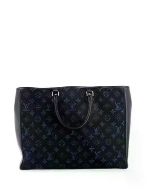 LOUIS VUITTON Grand Sac Bag Monogram Jacquard Tote Bag - Blue