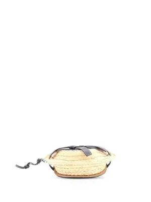Loewe Gate Raffia Mini Crossbody Bag