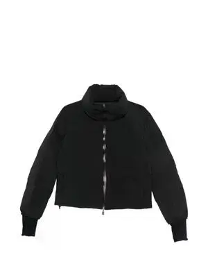 Herno Quilted High-neck Jacket - Black