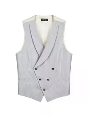 L.B.M. 1911 Double-breasted Micro-dot Waistcoat