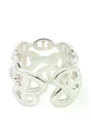 Hermès 2010s Gm Chaine D'ancre Enchauné Ring