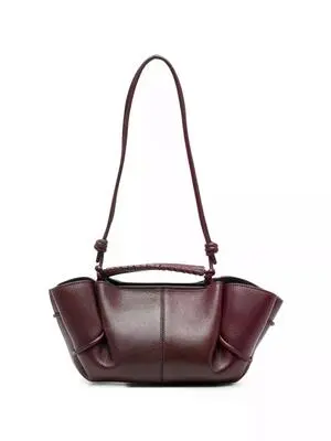 Hereu Arta Leather Shoulder Bag - Red
