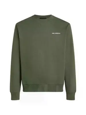 Karl Lagerfeld Rue St-guillaume Regular‑fit Sweatshirt - Green