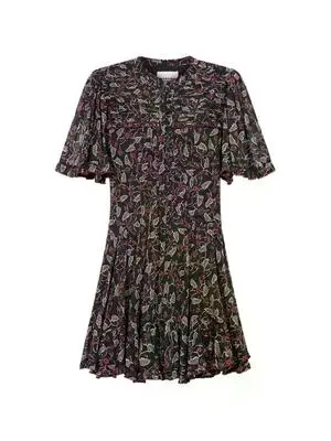 MARANT ETOILE Daynia" Printed Cotton Voile Dress