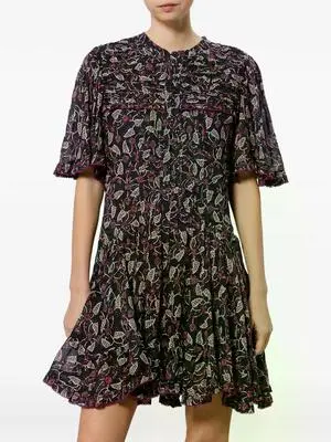 MARANT ETOILE Daynia" Printed Cotton Voile Dress