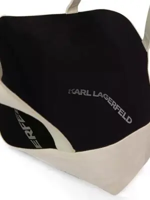 Karl Lagerfeld Ikon Karl And Choupette Reversible Shopper Bag
