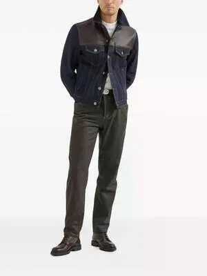 Brunello Cucinelli Virgin Wool Flannel Five-pocket Trousers