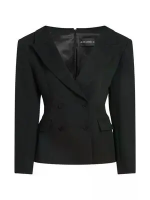 Karl Lagerfeld Karl Studio Wide Shoulder Blazer