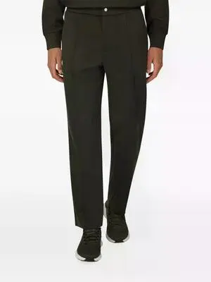 Boggi Milano Joggers In Wool-blend Wooltech