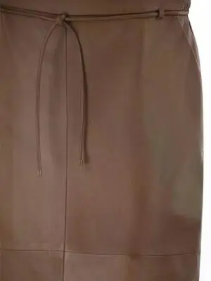 Max Mara Fantino Belted Pencil Midi Skirt