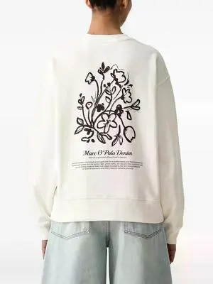 Marc O'polo Graphic-print Crew-neck Sweatshirt