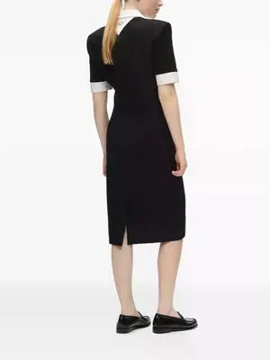 Karl Lagerfeld Contrast-collar Dress