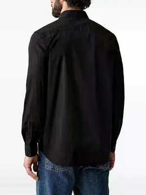 Guess Logo-patch Chest-pocket Shirt