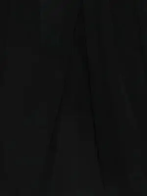 Patrizia Pepe Pleated High-neck Blouse