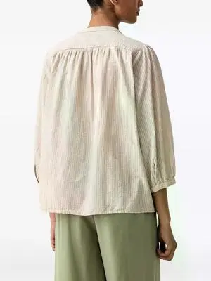 Marc O'polo Striped Seersucker Blouse