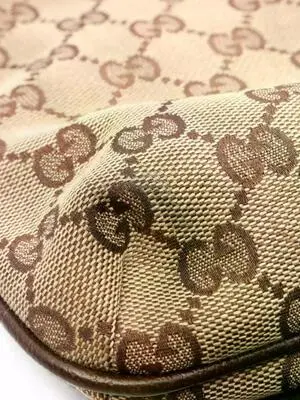 Gucci 2000s Gg Canvas Shoulder Bag