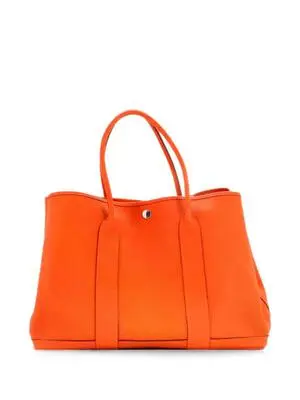 Hermès Garden Party Leather 36 Tote Bag - Orange