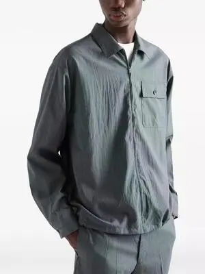 Prada Wool Zipper Shirt