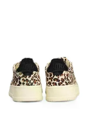 AUTRY Aulw-ja04 Medalist Leopard-print Sneakers