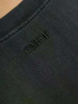 Off-White Logo-embroidered T-shirt