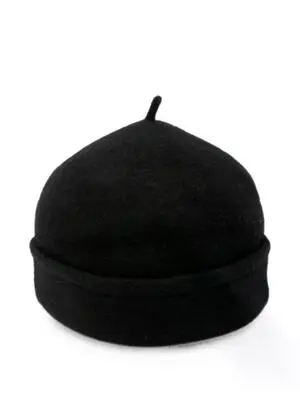 RANRA Logo-embroidered Felt Beanie Hat