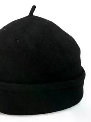 RANRA Logo-embroidered Felt Beanie Hat