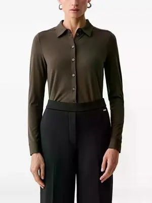 Marc O'polo Long-sleeve Button-up Shirt - Brown