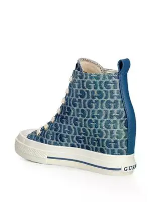 Guess Sundae Logo-print Sneakers