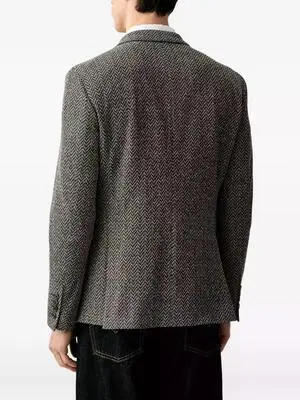 JOOP! Herringbone Double-breasted Blazer