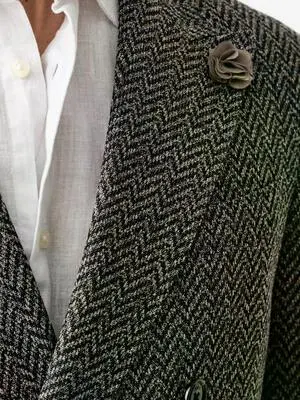 JOOP! Herringbone Double-breasted Blazer