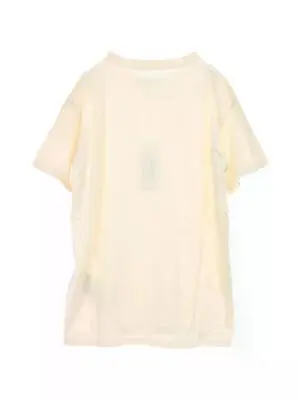 MAISON MARGIELA 2020s Logo Print Short Sleeve T-shirt - Neutrals