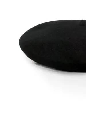 Emporio Armani Logo-embossed Beret