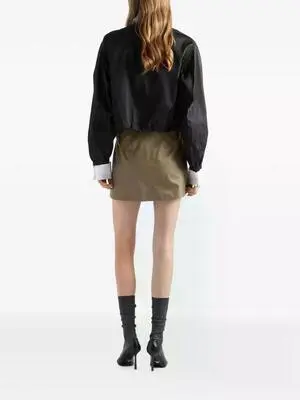 Prada Chino Miniskirt With Zipper