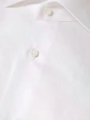 BARBA NAPOLI Spread-collar Long-sleeve Shirt