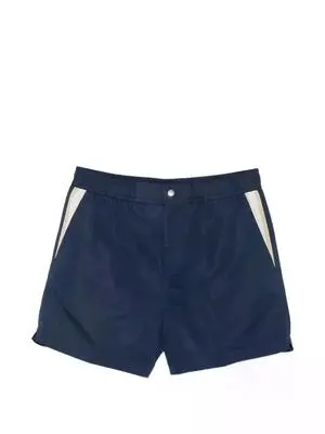 CHE Button-fastening Swim Shorts - Blue